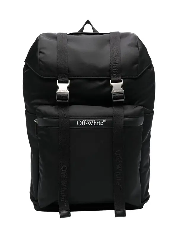 Off-White Outdoor Flap Backpack - Black