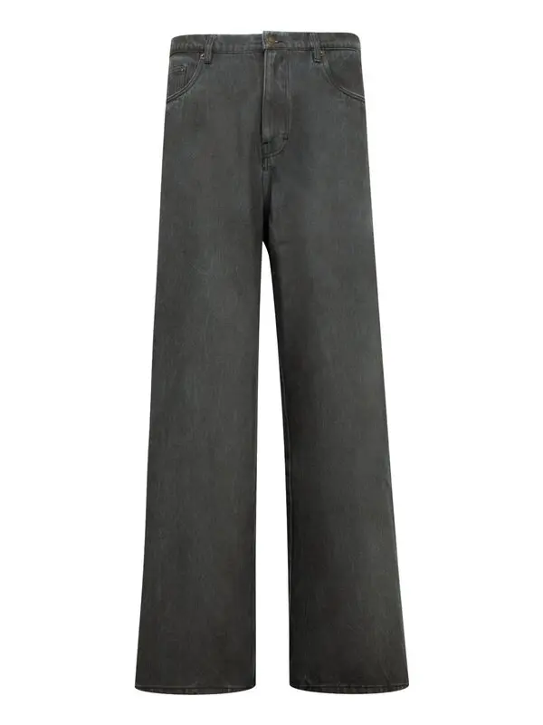 PLEASURES Spray Formula Baggy Jeans - Black