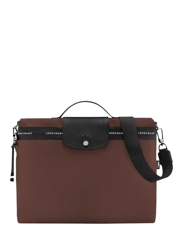Longchamp Le Pliage Energy Briefcase 'cocoa - Brown
