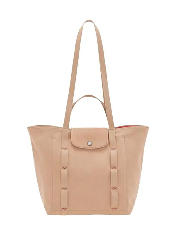 Longchamp Le Pliage Collection M Tote Bag - Tan