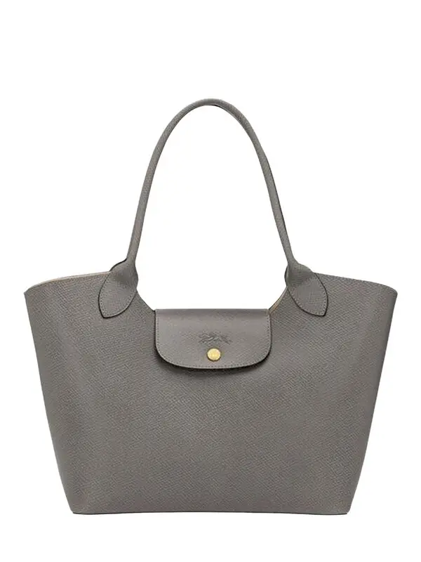 Longchamp Pure L Shoulder Bag 'turtledove - Grey