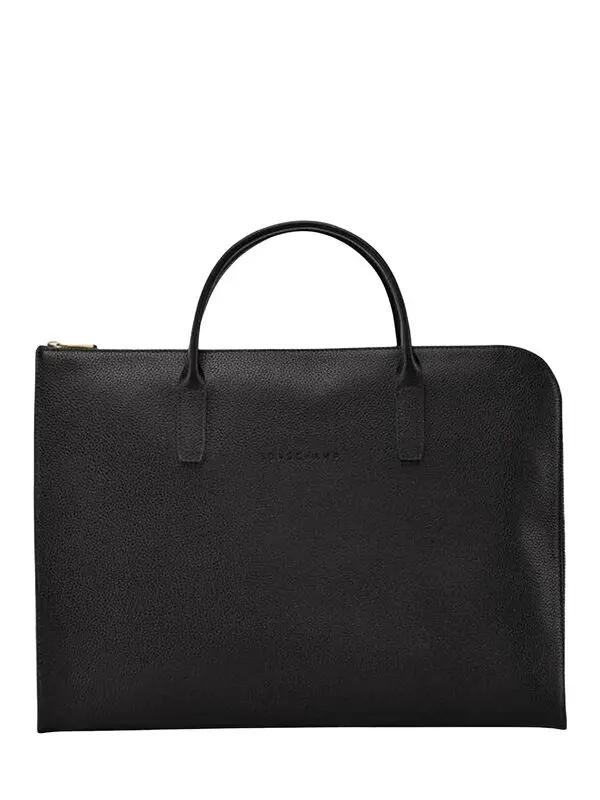 Longchamp Le Foulonné S Briefcase - Black