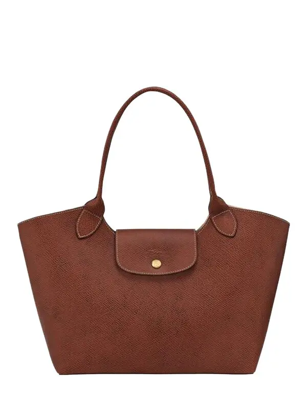 Longchamp Pure L Shoulder Bag - Brown