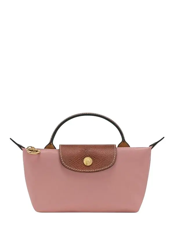 Longchamp Le Pliage Original Pouch With Handle - Pink