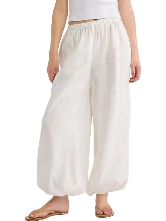 Faithfull The Brand Kortez Balloon Pants - White