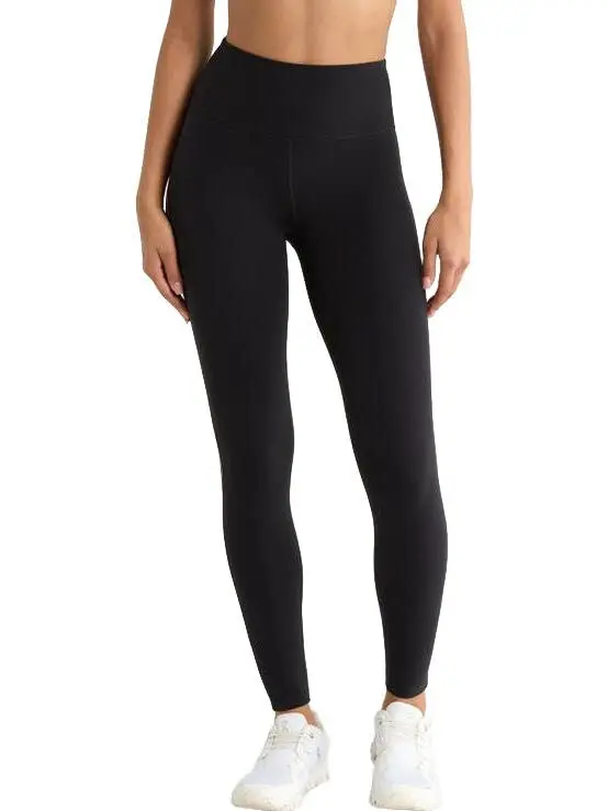 Splits59 Layla Airweight High Waist 7/8 Leggings - Black/lentil