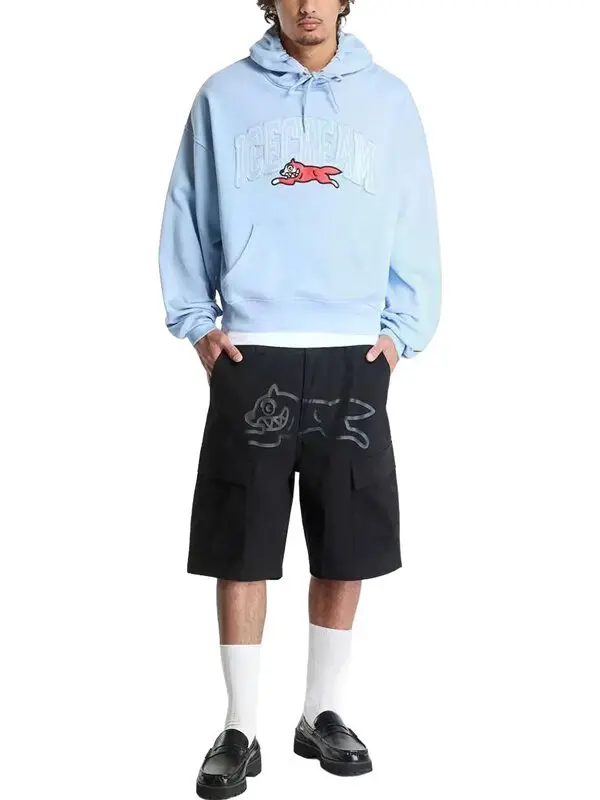 BILLIONAIRE BOYS CLUB - ICE CREAM Running Dog Cargo Shorts - Black