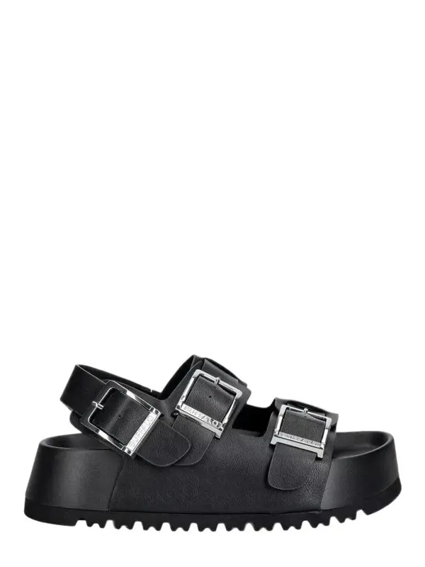 BUFFALO Jane Athena Platform Sandals - Black