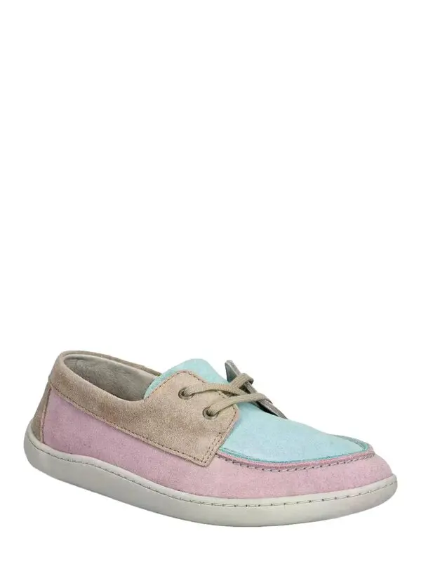 Fly London Suede Lace-up Derby Shoes - Pink