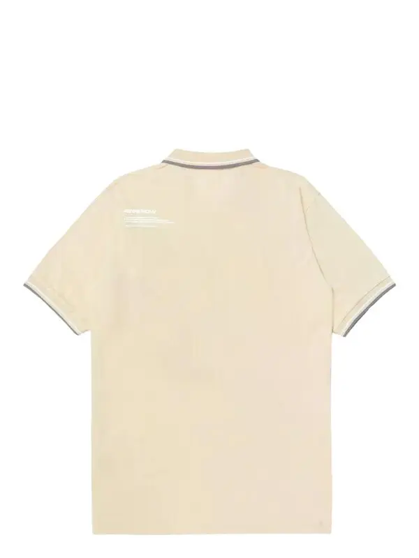 AAPE BY *A BATHING APE Embroidered Short-sleeve Polo Shirt - Neutrals