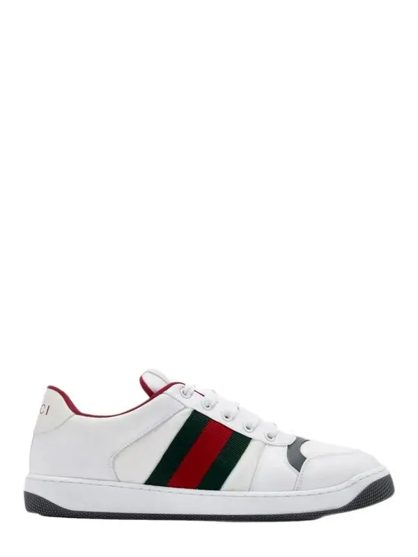 Gucci Screener Sneakers - White