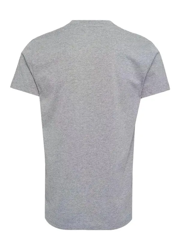 BLACKJACK Logo-print Cotton T-shirt - Grey