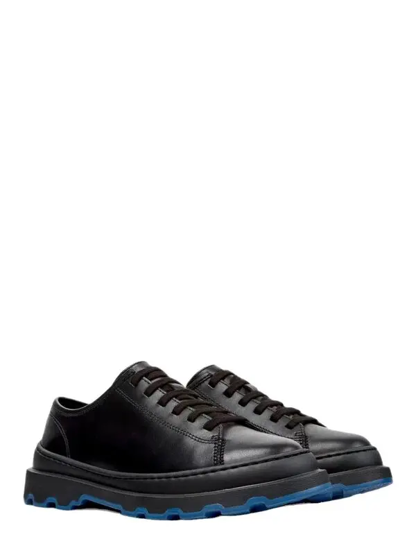 Camper Brutus+ Leather Lace-up Sneakers - Black
