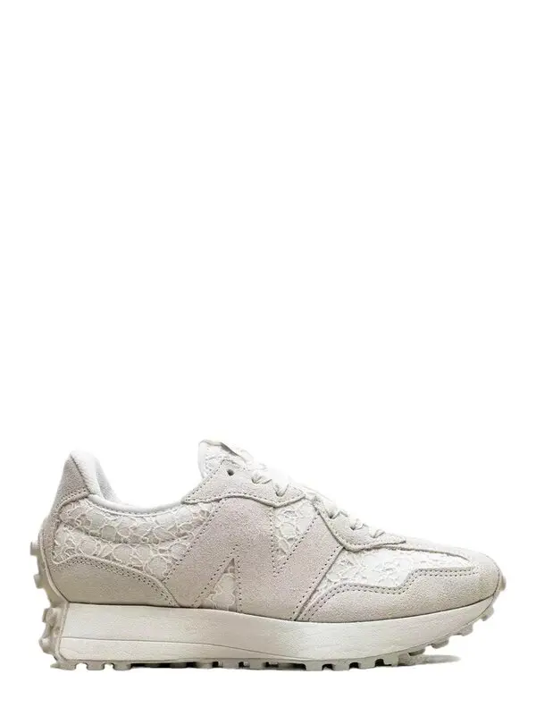 NEW BALANCE 327 Lace Panelled Sneakers - Neutrals