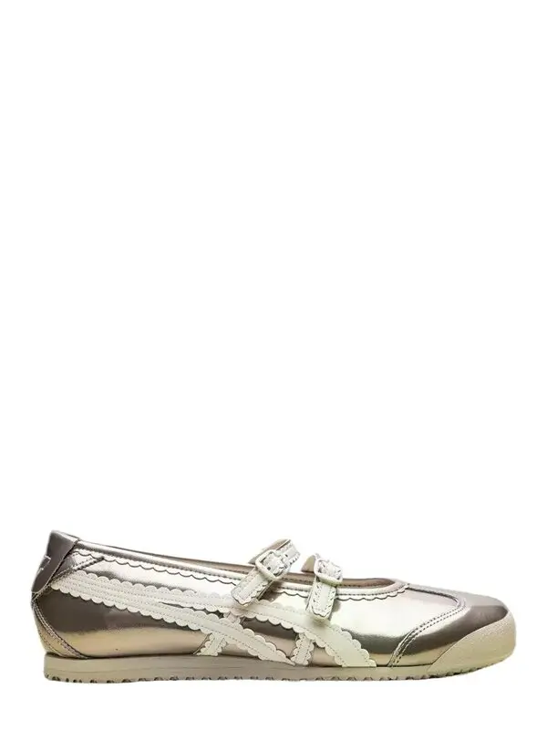 Onitsuka Tiger Mexico 66 Tgrs Scalloped Sneakers - Silver