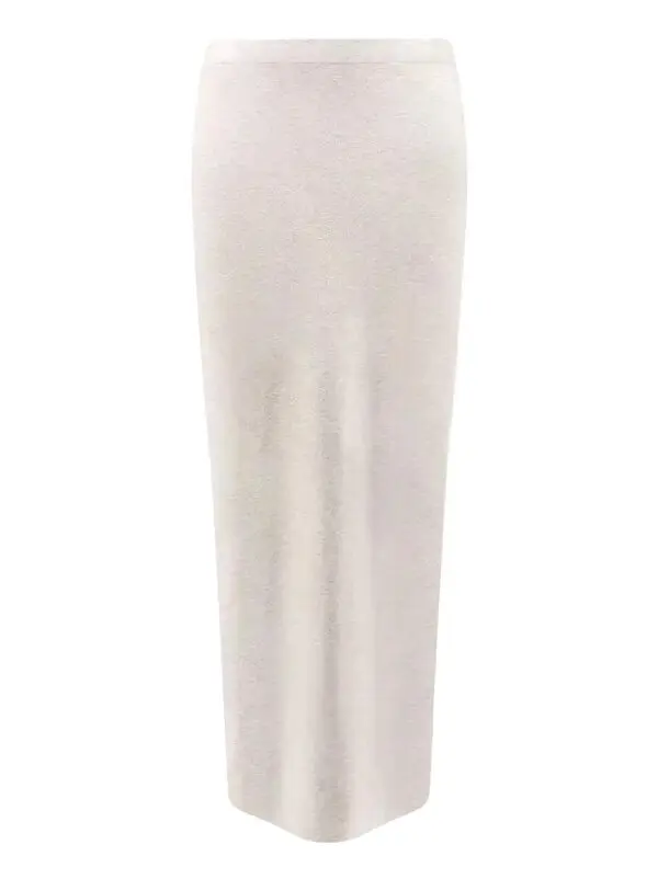 HEVO Slim-fit Long Skirt - Neutrals