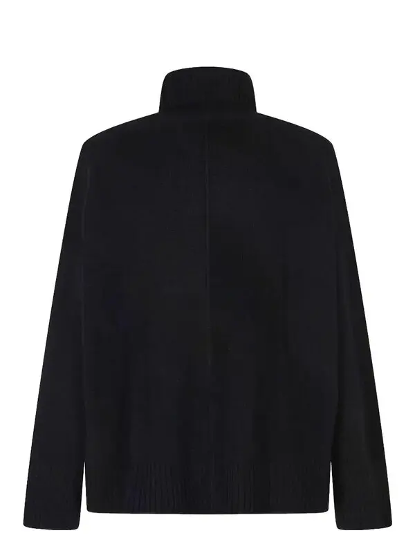 Soeur William Roll-neck Knitted Sweater - Blue