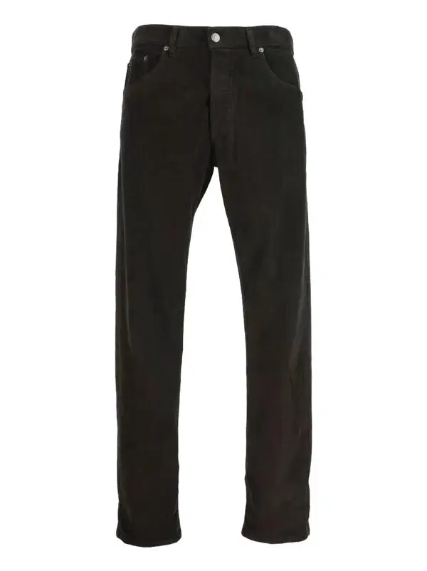 DONDUP Straight-leg Corduroy Trousers - Brown