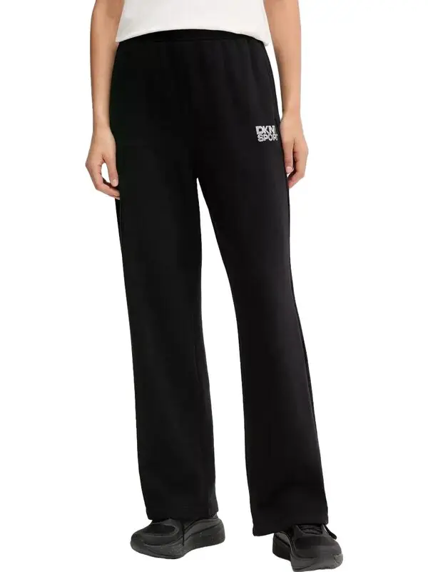 Dkny Beaded Detail Track Pants - Black