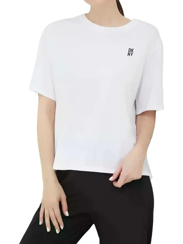 Dkny Logo-print Pyjama T-shirt - White