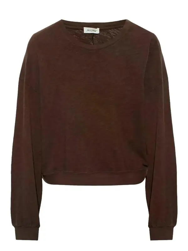 American Vintage Sonoma Oversized Sweatshirt - Brown