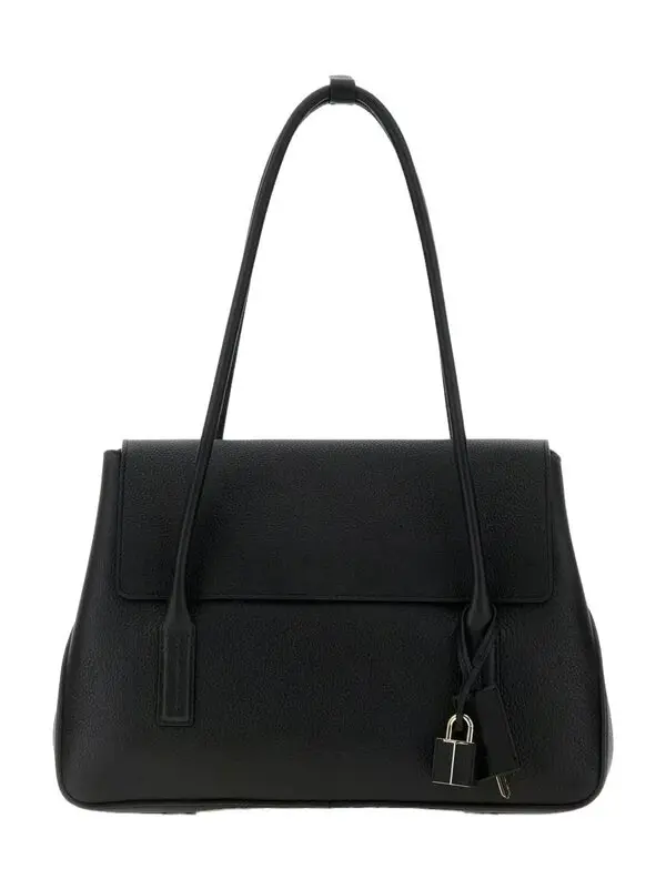 TOM FORD Grained Leather Tote Bag - Black