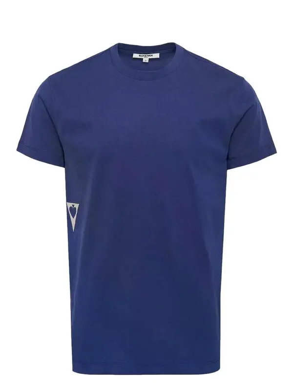 BLACKJACK Embroidered Logo T-shirt - Blue