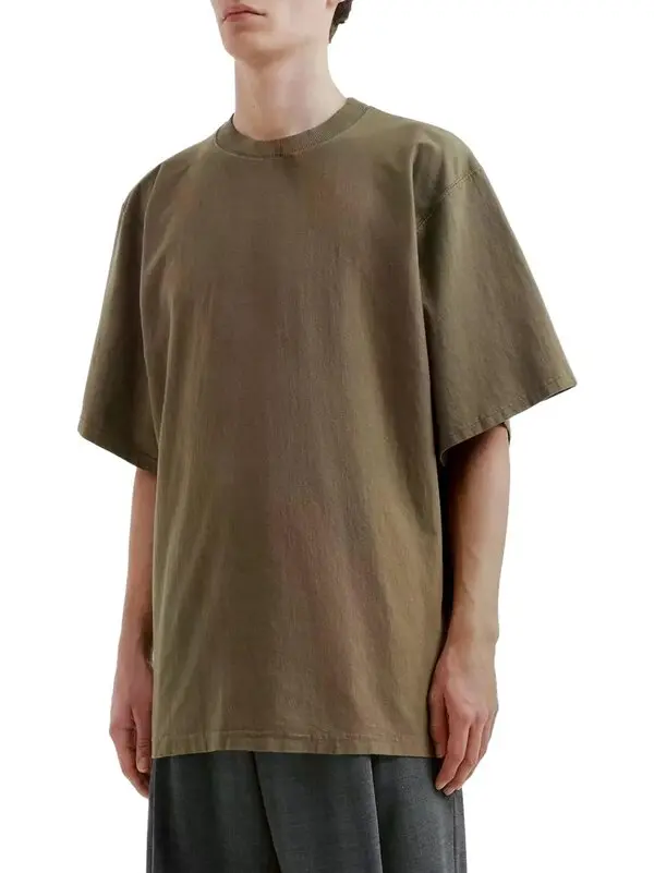HED MAYNER Logo-embroidered Short-sleeve T-shirt - Brown