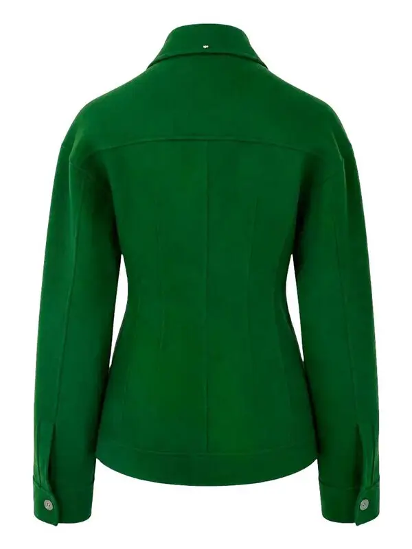 Sportmax Button-up Chest-pocket Jacket - Green