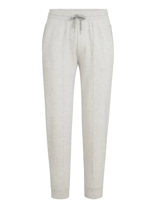 Brunello Cucinelli Cashmere-blend Double-knit Sweatpants - White