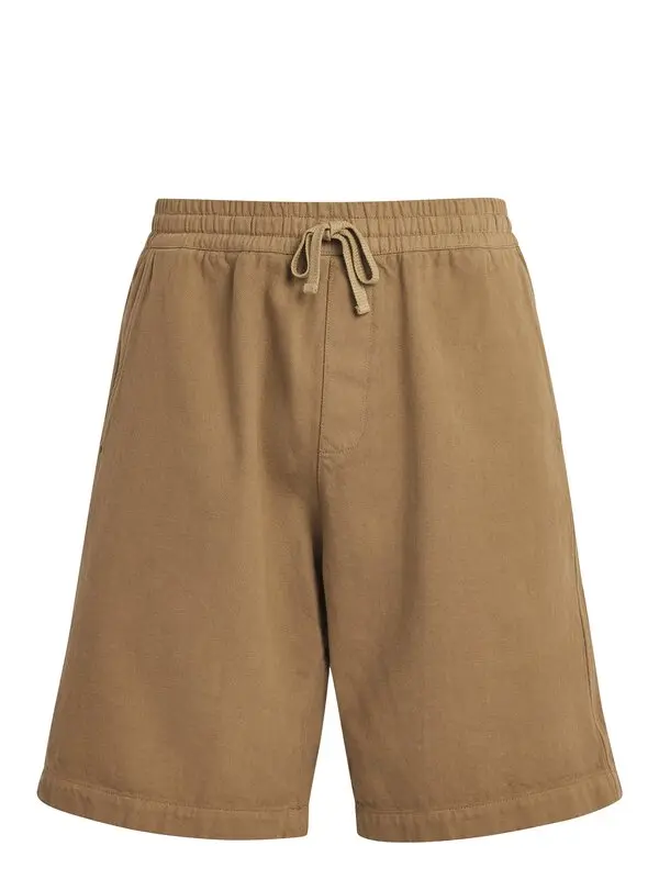 A.p.c. Cotton Jackson Shorts - Beige