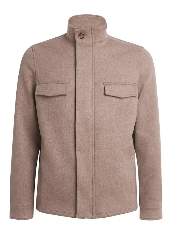 Marco Pescarolo Stretch-cashmere Titan Jacket - Beige