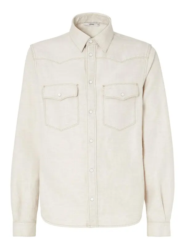 Fendi Jeans Shirt - White