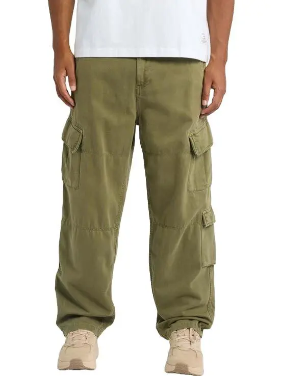 Alpha Industries Relaxed Fit Cargo Pants - Og-107 Green