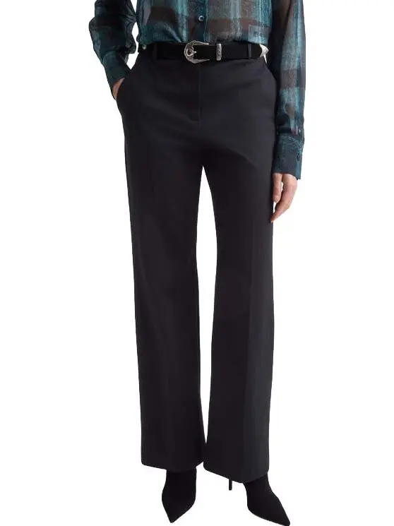 Eleventy Straight Leg Tailored Pants - 22 Black