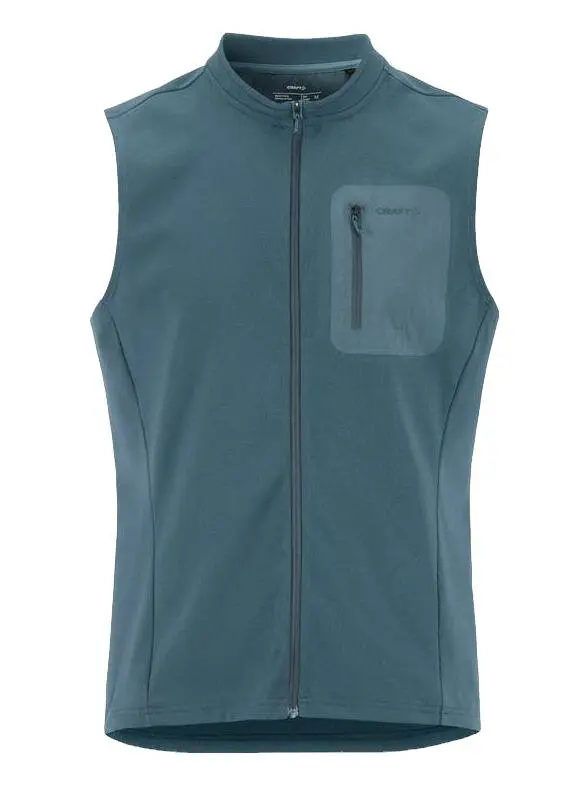 CRAFT Speed Full Zip Performance Midlayer Vest - Real