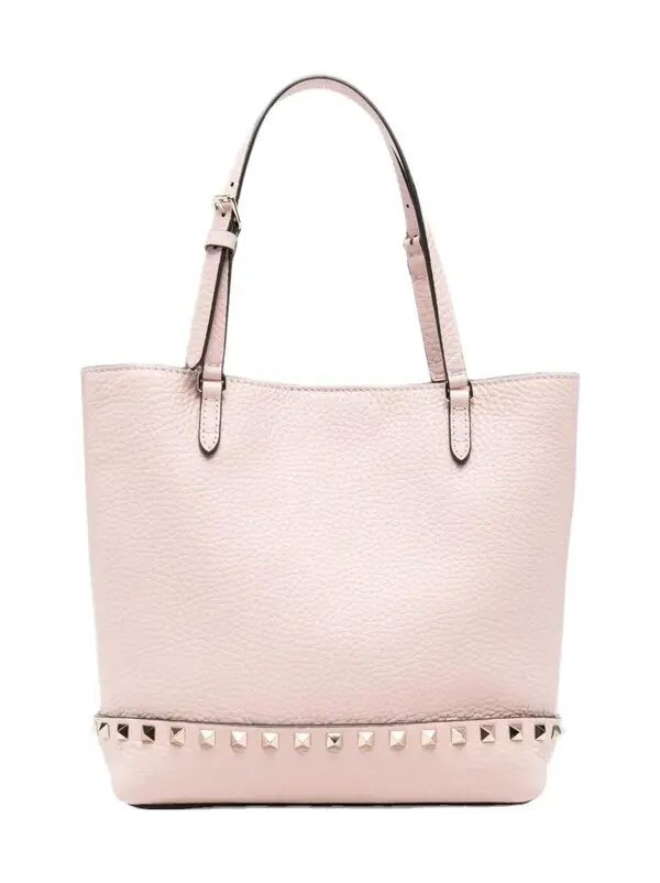 Valentino Garavani Rockstud Small Leather Tote - Multicolor
