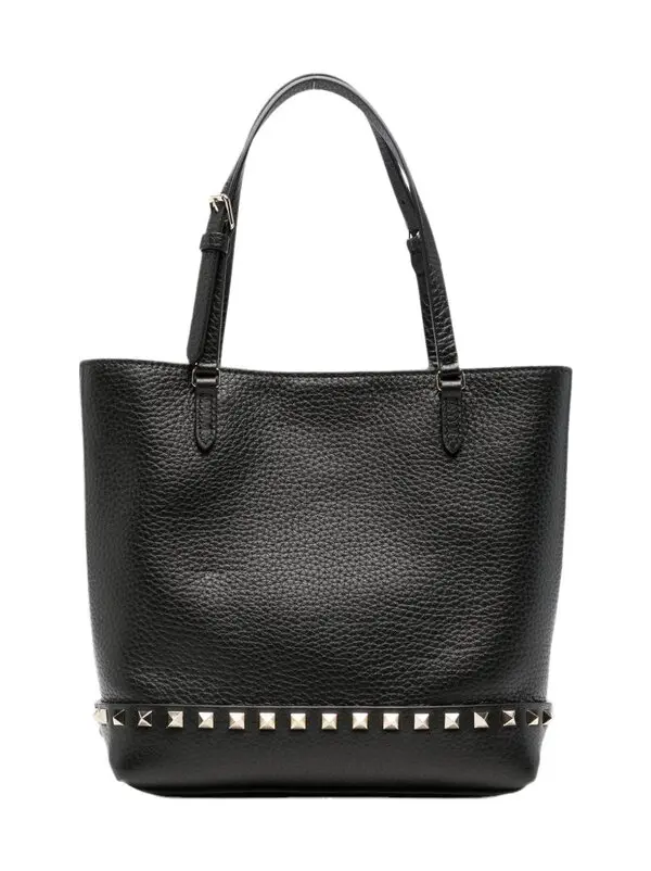 Valentino Garavani Rockstud Small Leather Tote - Multicolor