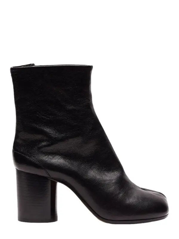 MAISON MARGIELA Tabi Leather Ankle Boots - Multicolor