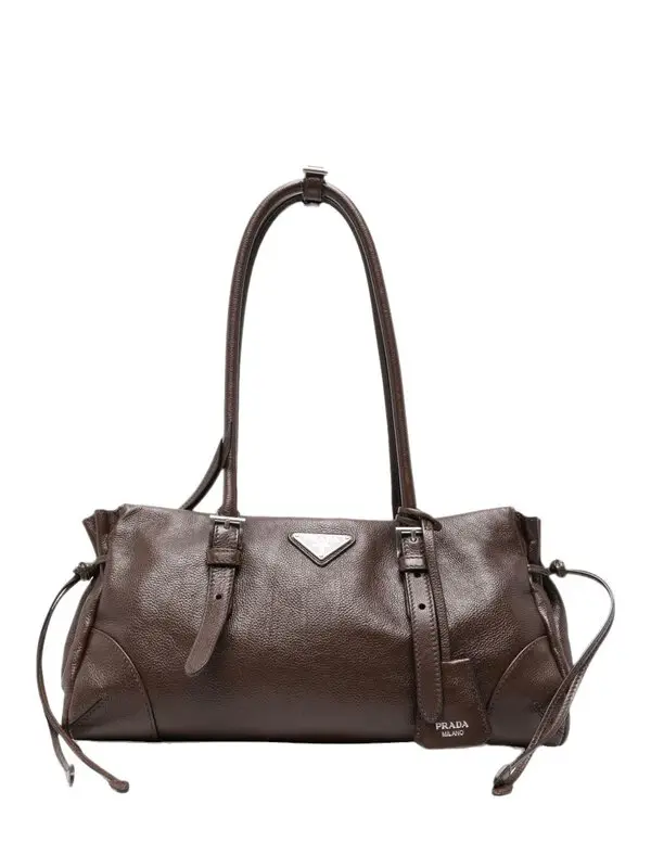 Prada Bonnie Medium Leather Tote - Multicolor