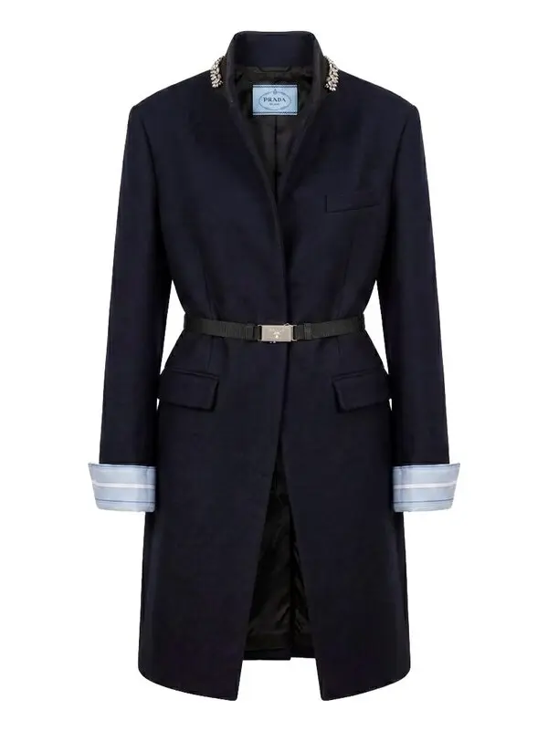 Prada Wool Coat - Multicolor