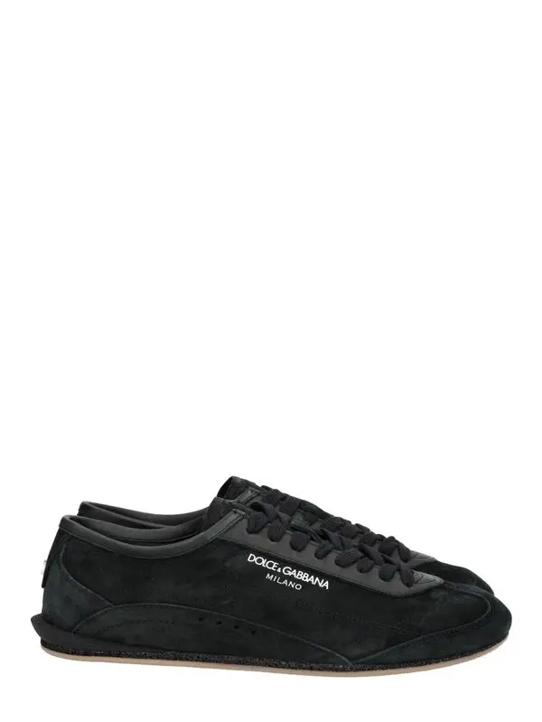 Dolce & Gabbana Lipari Suede Sneakers - Black