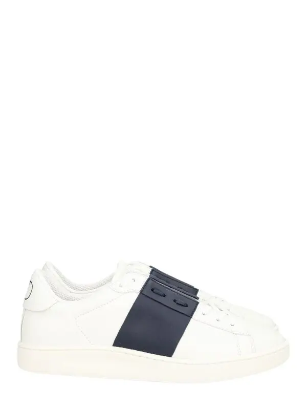 Valentino Garavani Open Royco Leather Sneakers - White