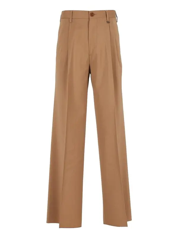 VIVIENNE WESTWOOD Rafael Wool Trousers - Cream