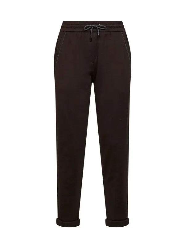 Brunello Cucinelli Shiny Pocket Detail Trousers - Multicolor