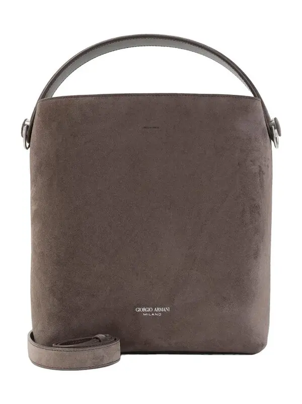 Giorgio Armani Suede Shoulder Bag - Multicolor