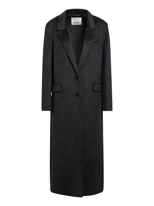 Isabel Marant Étoile Clesa Wool And Cashmere Coat - Gray