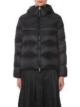 Moncler Down Hooded Coat - Multicolor