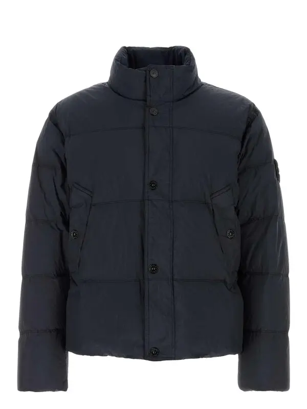 Stone Island Padded Down Jacket - Blue