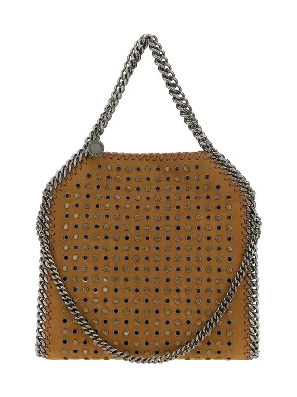 Stella McCartney Alter Suede Falabella Handbag - Brown
